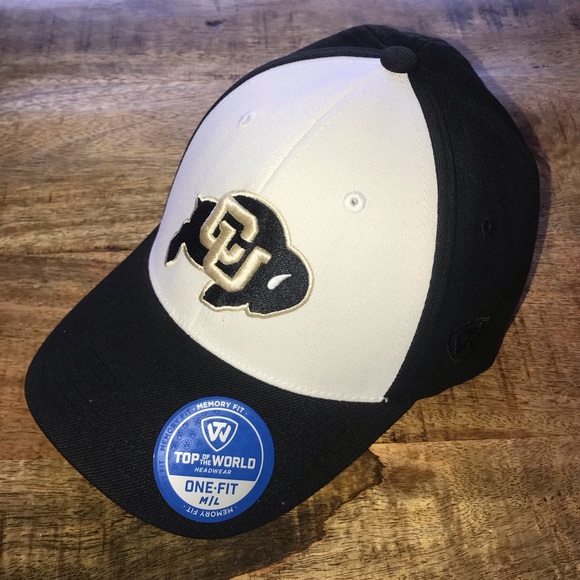 Top of the World | Accessories | Colorado Buffalo Cu Black Baseball Hat ...